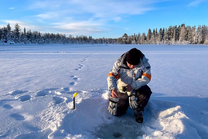 Levi: Small group ice fishing experience - The Itinerary in Detail