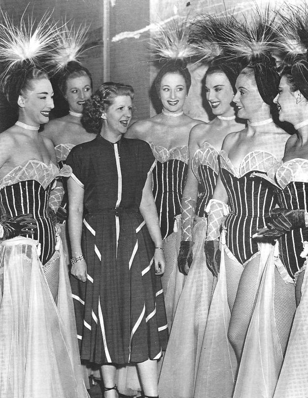 Margaret Kelly Bluebell Girls historical photograph