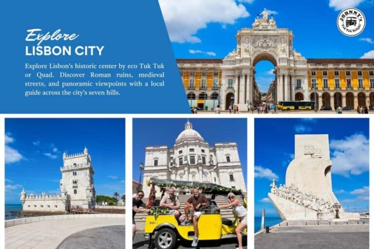 LISBON : EXPLORE OLD TOWN ALFAMA BY ELECTRIC TUK TUK - What Makes This Tour Valuable?