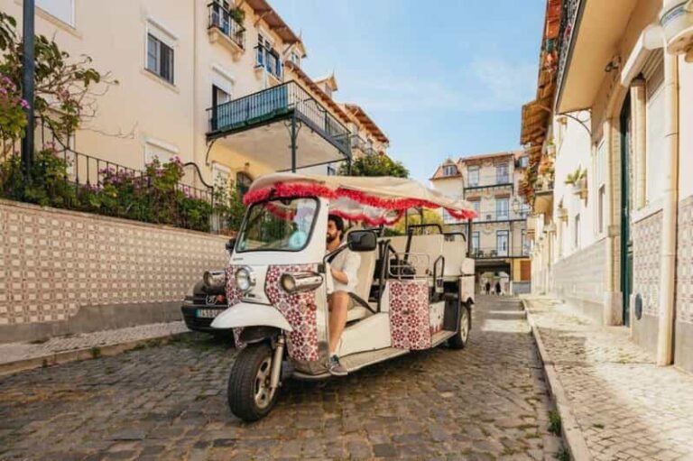 Lisbon: Food and Wine Tasting 4-Hours Tuk Tuk Tour - Who Will Love This Tour?