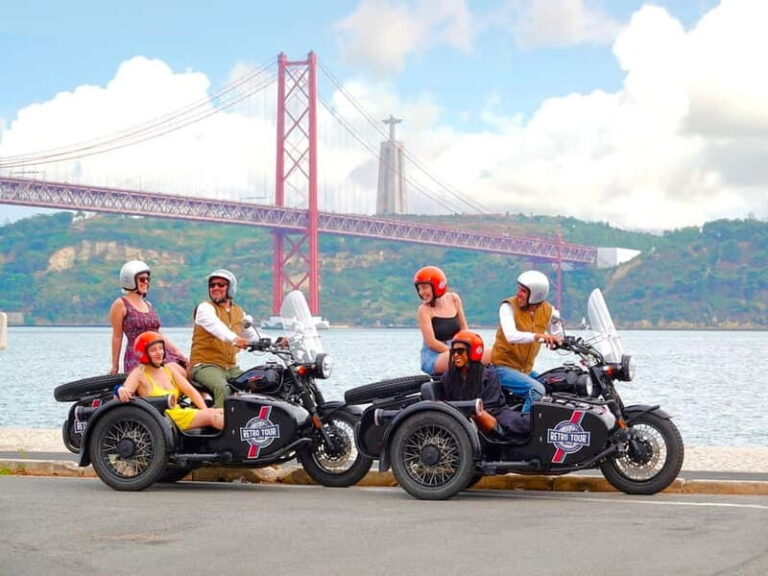 Lisbon : Historic Motorcycle Side-car Tour 1H - Authentic Insights From Reviewers