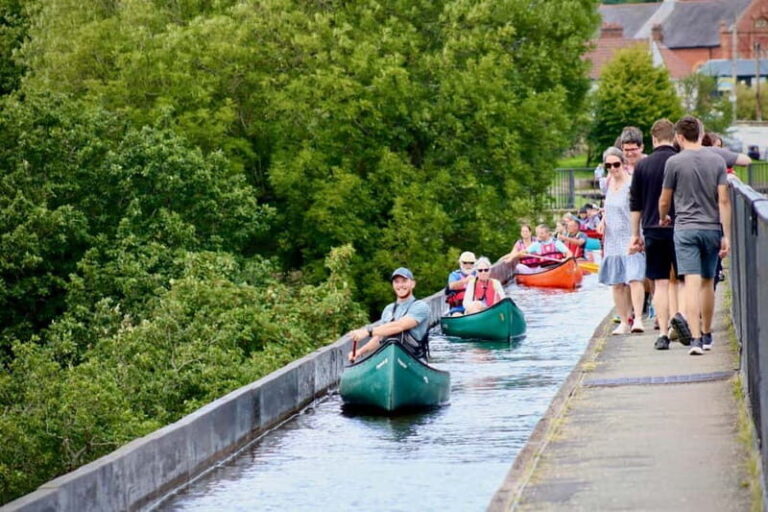Llangollen: Aqueduct Canoe Tour Adventure - Detailed Breakdown of the Itinerary