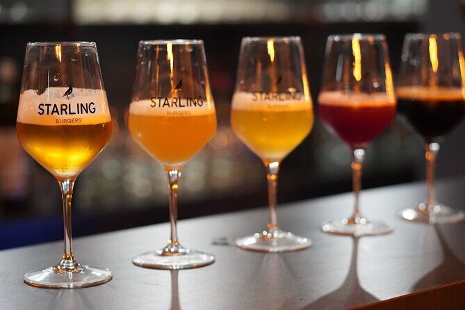Local Craft Beer Tasting in Strasbourg - The Beers and Snacks