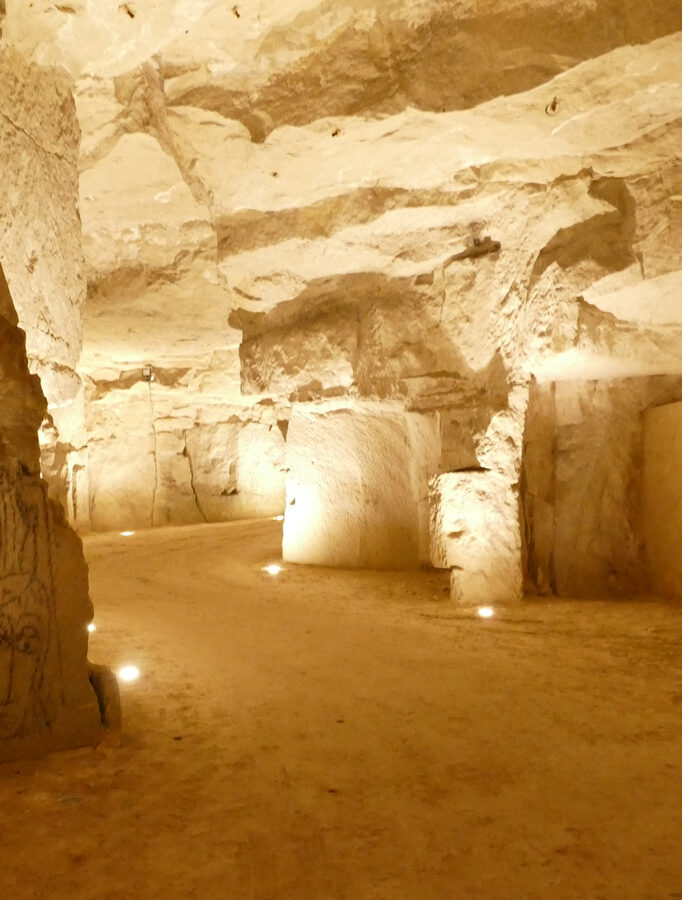 Domaine Charles Joguet troglodyte cave in Chinon