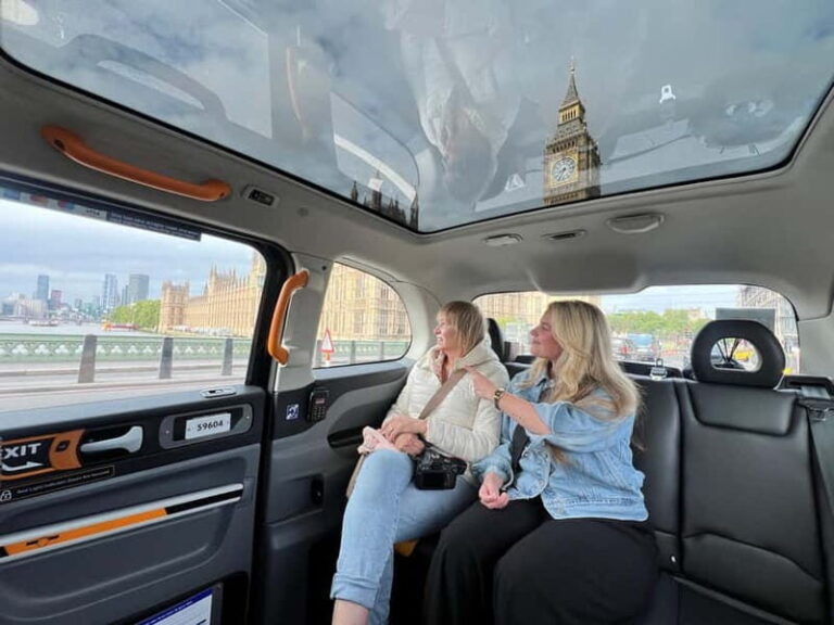 London: Iconic London Taxi Tour - Private 3 hour tour - FAQs
