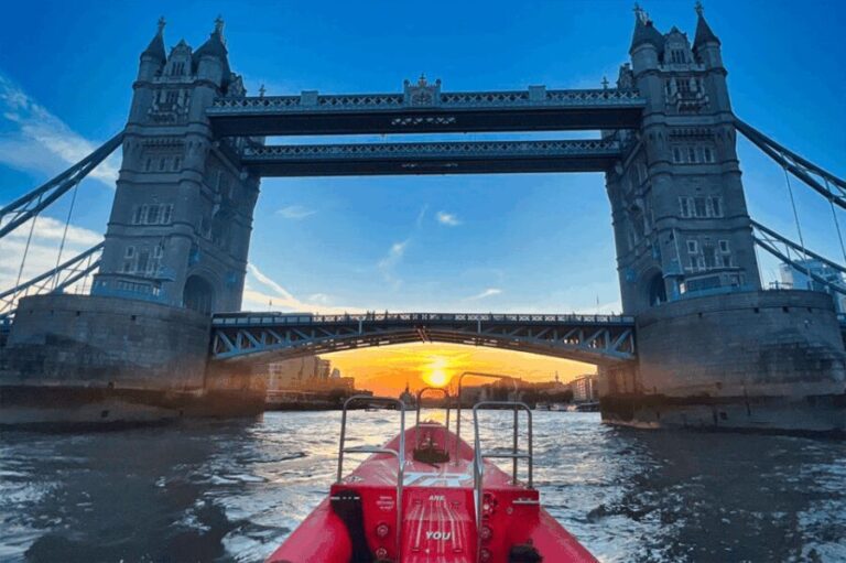 London: River Thames Sunset Speedboat Experience with Drink - The Experience Breakdown