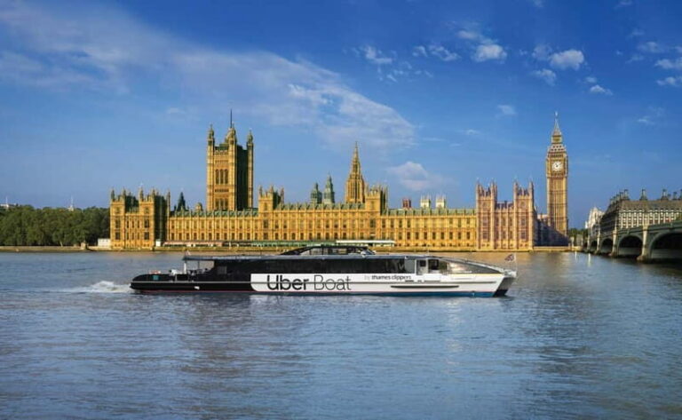 London: Uber Boat by Thames Clippers Return River Ticket - The Route and Stops: Why They Matter