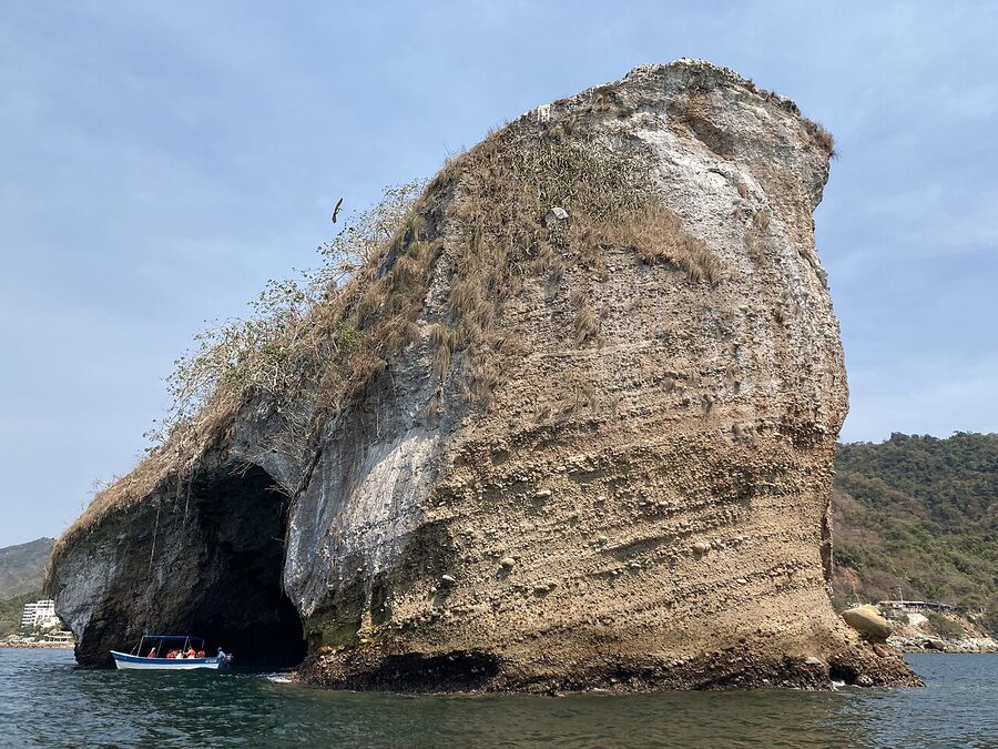 Los Arcos National Marine Park rock arches south of Puerto Vallarta