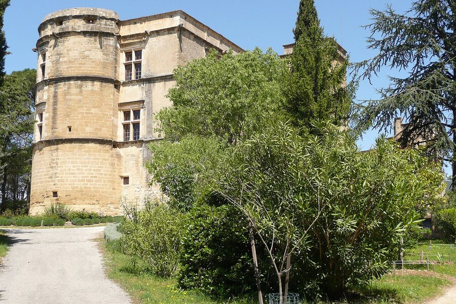 Renaissance castle at Lourmarin