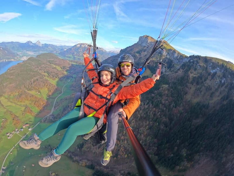 Lucerne: Paragliding Tandem Flights - The Flight Itself