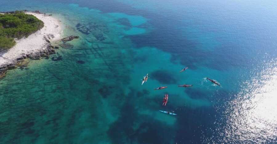 Lumbarda: Half-Day Kayaking and History with Wine delight - Exploring the Itinerary in Detail