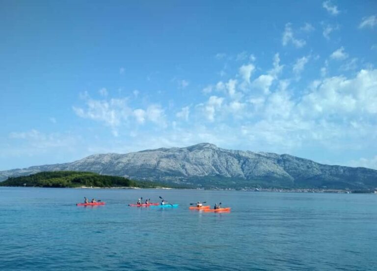 Lumbarda - Sunset Kayak Tour with a Picnic - Wine and Sweets - What to Expect on the Tour