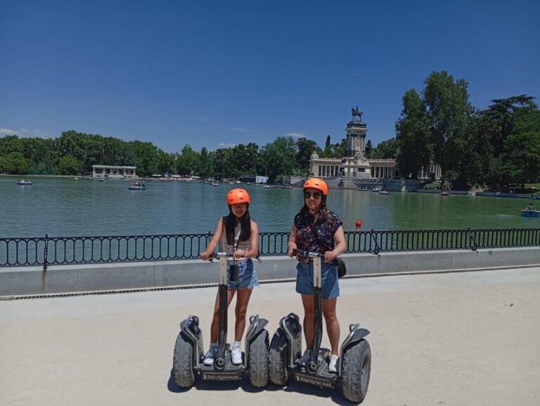 Madrid: Private Segway Tour Retiro Park for 1, 1.5 or 2 hrs. - The Itinerary: What Youll See and Experience