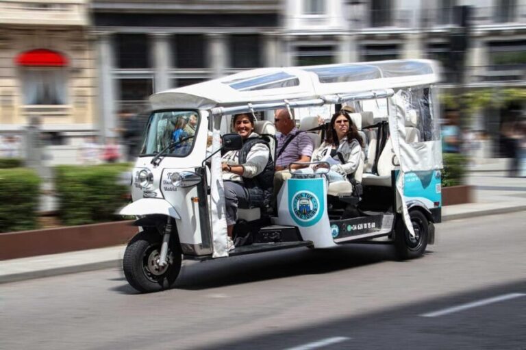 Madrid Tuk Tuk Welcoming Tour - Who Should Consider This Tour?