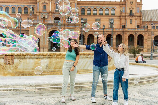 Make Seville unforgettable: Private Photoshoot at Plaza de España - The Experience Itself