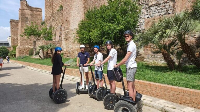 Malaga segway: Panoramic tour of Gibralfaro - The Experience at Gibralfaro Castle