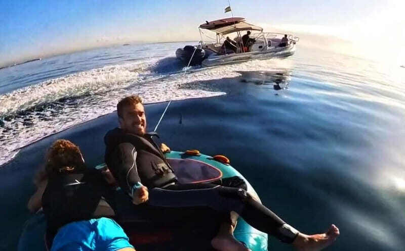 Mallorca: Private Watersports Boat. LUNCH Drinks SUP, Tubing - Why This Private Watersports Tour Stands Out