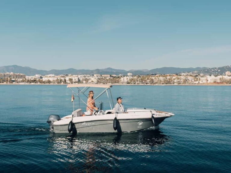 MANGO BOAT - Unlicensed boat in Puerto Banús - What You Can Expect on This Experience