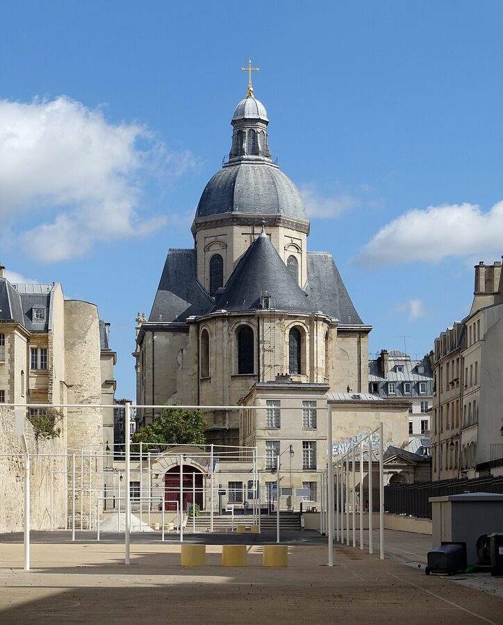 Eglise Saint-Paul Saint-Louis Marais Paris Baroque facade