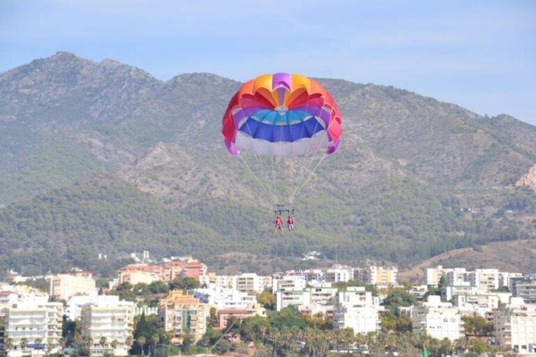 Marbella from the heights: Parasailing - The Scenic Views and Why They Matter