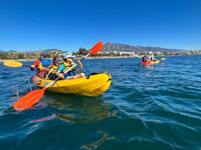 Marbella: Guided Kayak Tour in Puerto Banús - Practical Tips for Your Kayaking Adventure