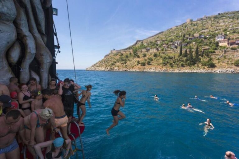 Marmaris: All-Inclusive Pirate Boat Trip with Pickup Option - The Itinerary - What to Expect at Each Stage