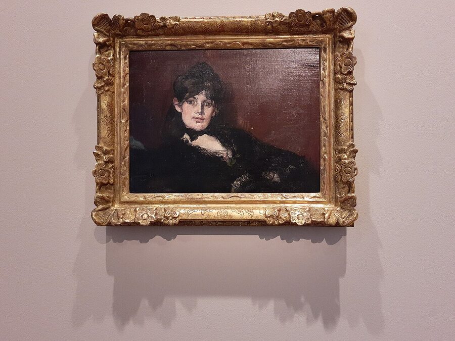 Berthe Morisot room interior at Musee Marmottan Monet Paris