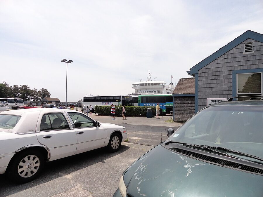 Woods Hole Ferry Terminal in Falmouth, Massachusetts