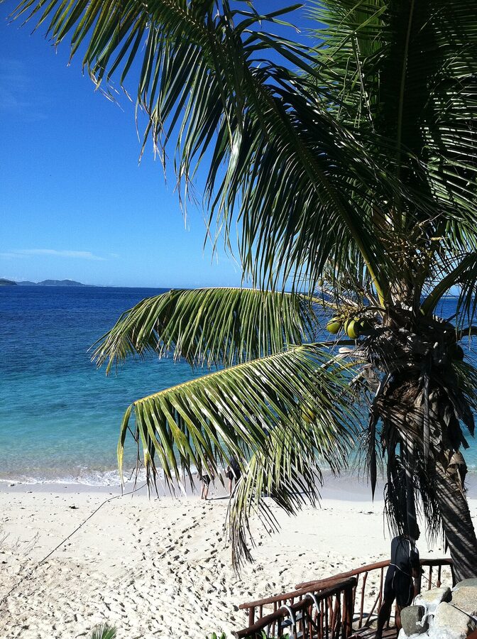Matamanoa Island beach in the Mamanucas