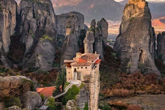 METEORA - 2 Days by Train from Thessaloniki - including 2 Guided Meteora tours - Daily - The Morning Panoramic Tour: A Full View of Meteora