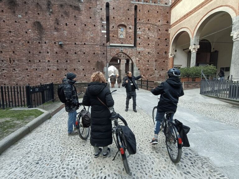 Milan: ELECTRIC-Bicycle Tour Live Tour Guide 3 hours & half - An In-Depth Look at the Itinerary
