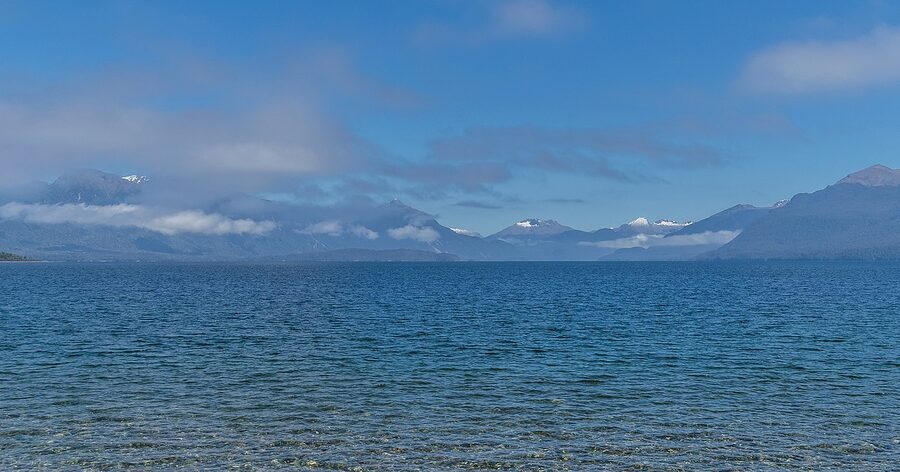 Lake Te Anau from the shore