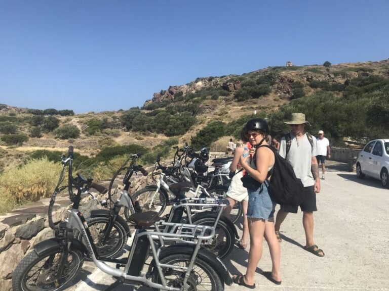 Milos: Half day electric bike tour with Sarakiniko beach - Who Should Book This Tour?