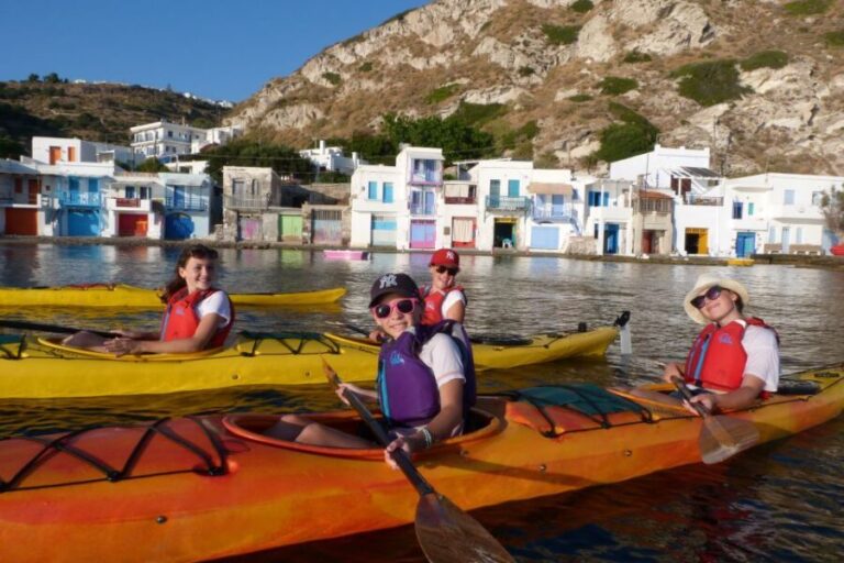 Milos: Sea Kayaking Trip at Sunset with Snack - What to Expect from the Itinerary