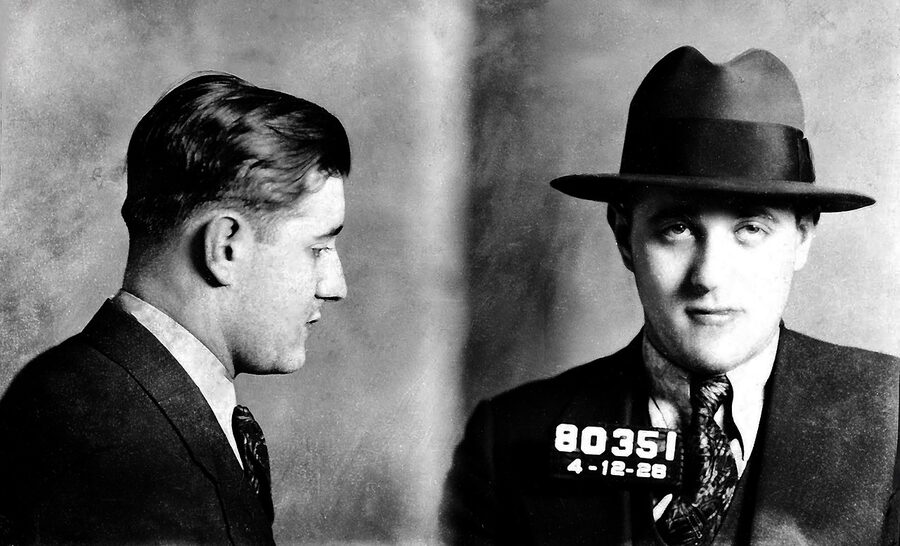 Benjamin Bugsy Siegel police mugshot public domain