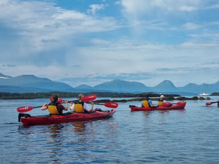 Molde - Guided kayak tour - FAQ