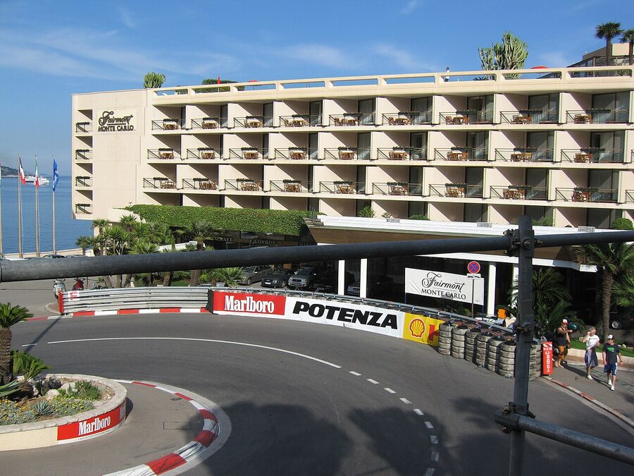Monaco Grand Hotel hairpin Fairmont F1 corner