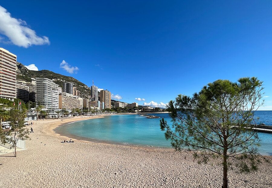 Larvotto beach Monaco