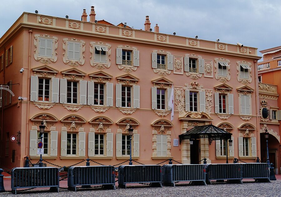 Place du Palais square Monaco