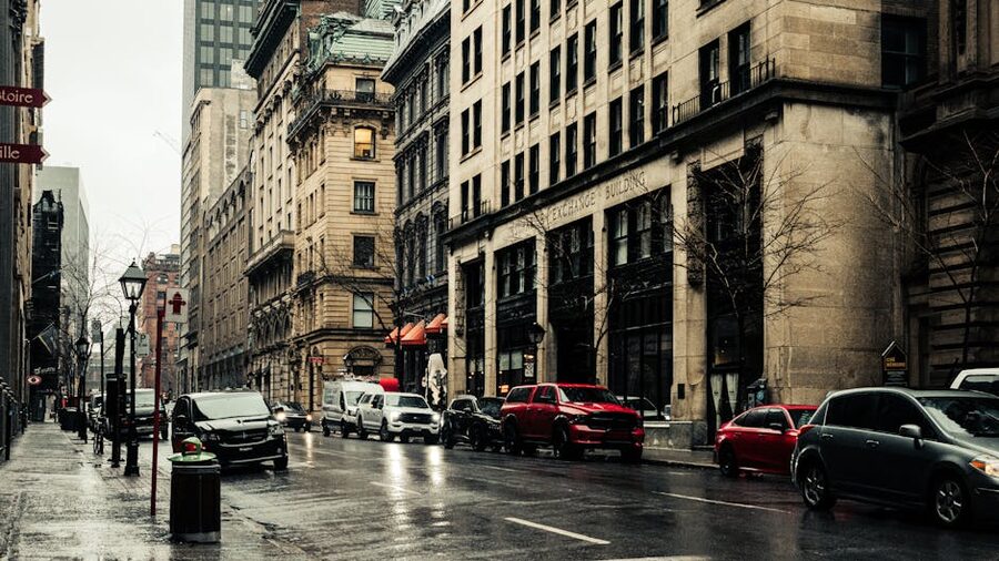 Rue Saint-Jacques in Old Montreal