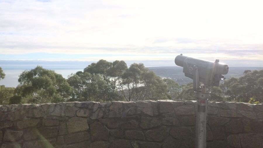 View from Arthurs Seat summit lookout
