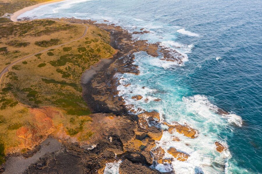 Cape Schanck rugged coastline Mornington Peninsula
