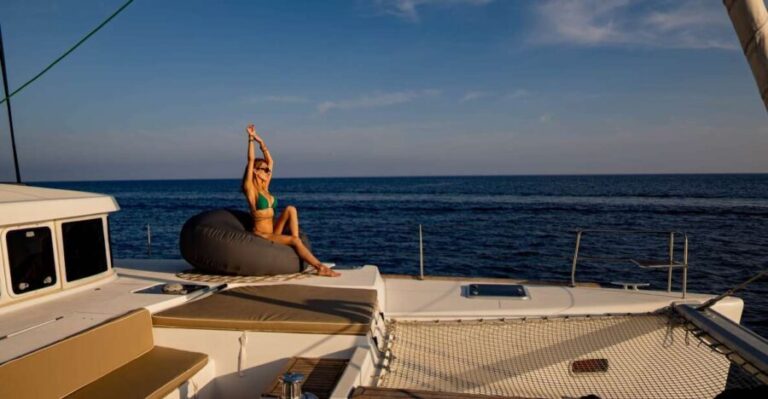 Mykonos: Boho Experience Catamaran Cruise - Meeting Point and Logistics