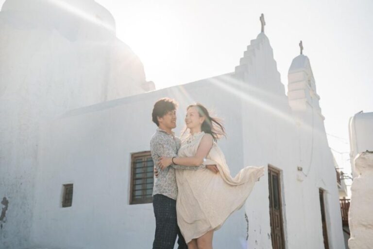 Mykonos: Photo Shoot with a Private Vacation Photographer - What to Expect from the Experience