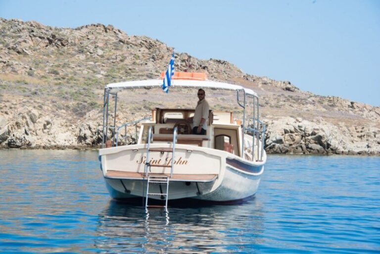 Mykonos: Private Cruise by Wooden Boat with Snorkeling - Discovering the Charm of a Private Wooden Boat in Mykonos