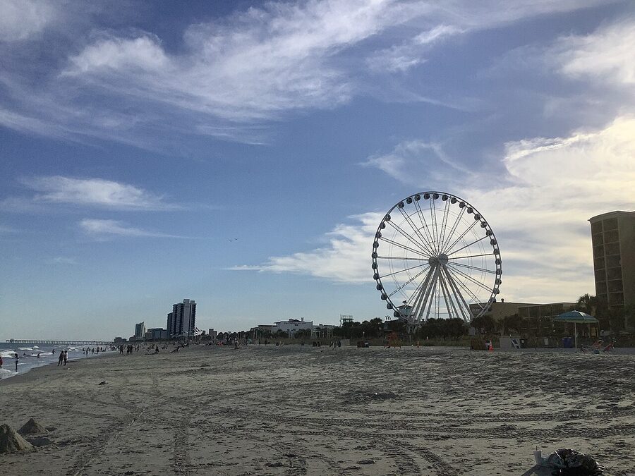 SkyWheel Myrtle Beach on the Grand Strand boardwalk