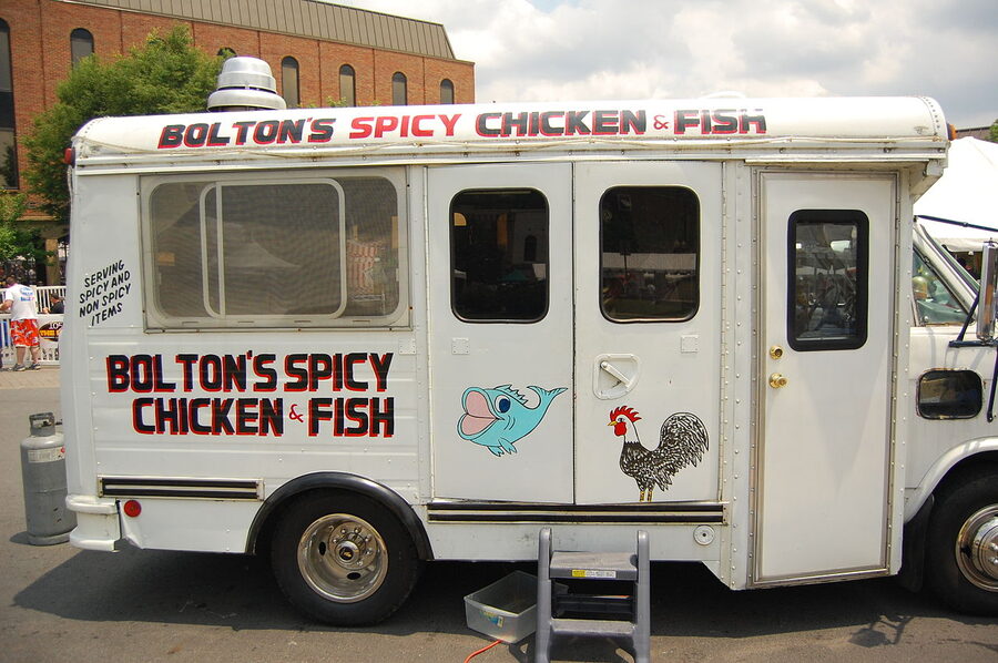Boltons Spicy Chicken and Fish food truck