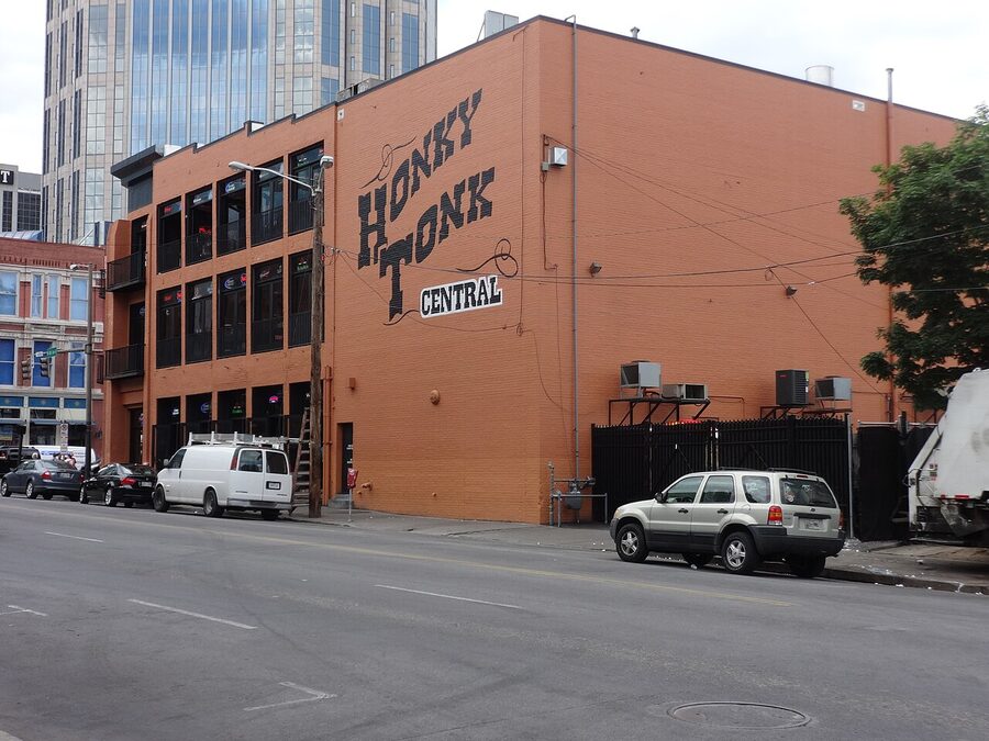 Honky Tonk Central bar at 329 Broadway Nashville