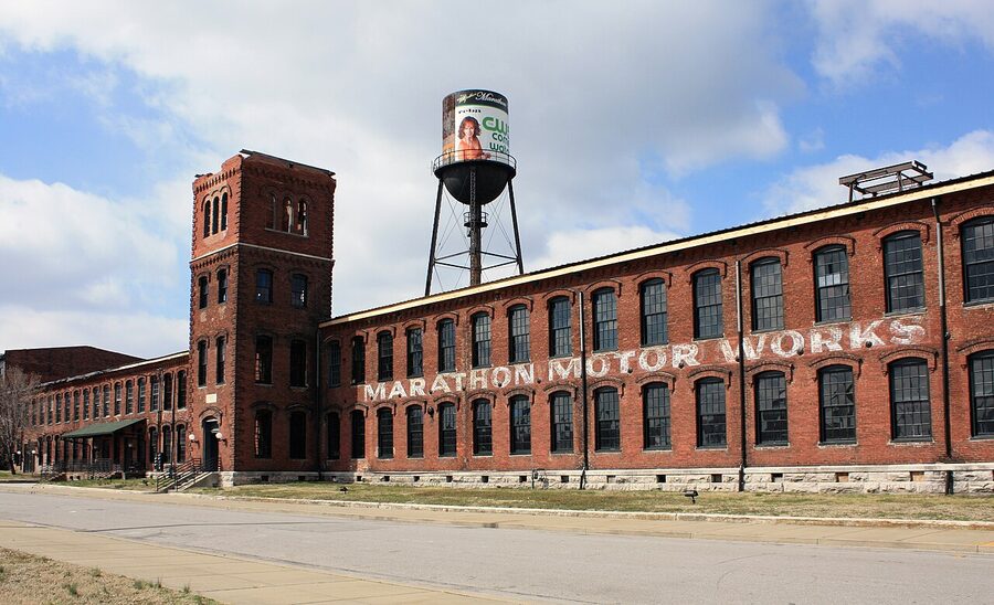 Marathon Motor Works brick factory building Nashville