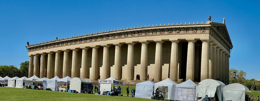 Nashville Parthenon replica in Centennial Park